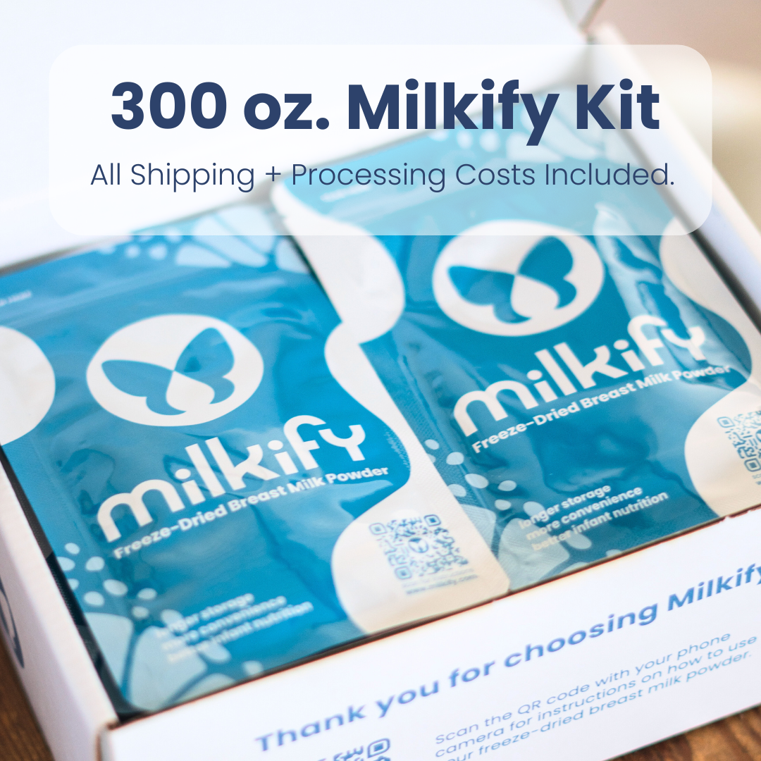 Milkify Singles - Single-Use Freeze-Dried Breast Milk