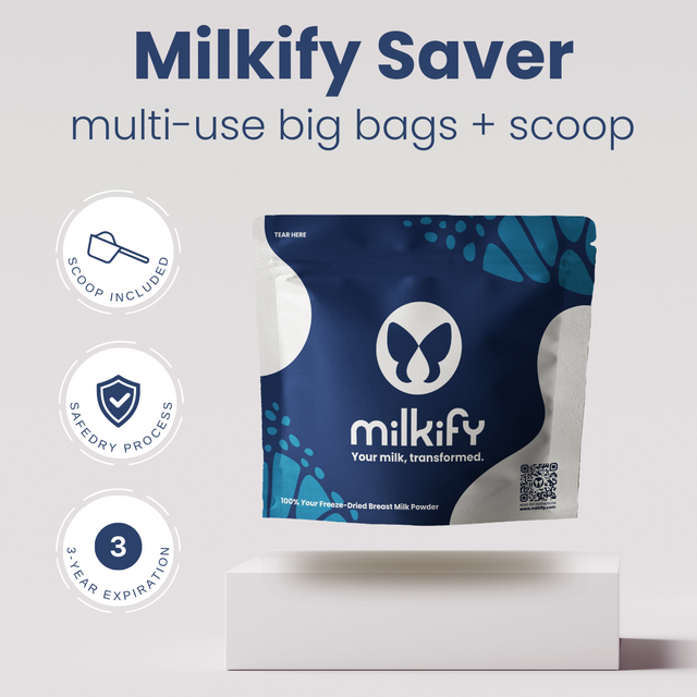 Milkify Freeze-Dried Breast Milk Stash Saver