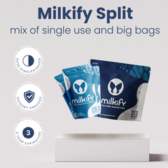 Milkify Split Breast Milk Freeze-Drying Service