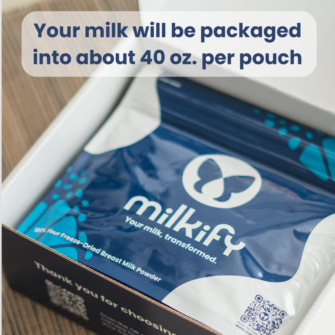 Milkify Freeze-Dried Breast Milk Stash Saver