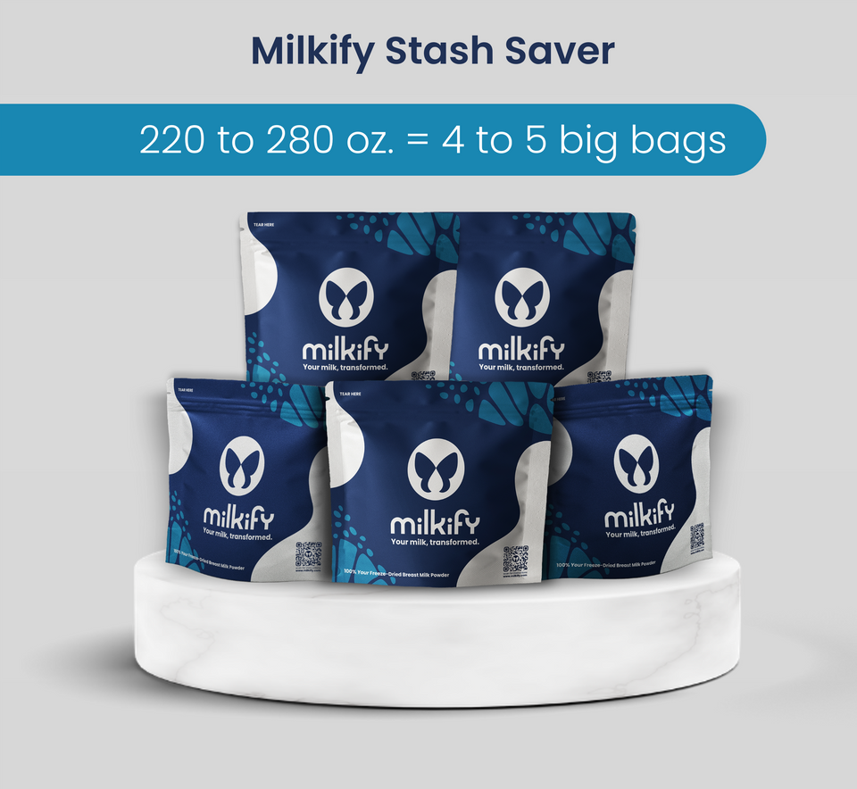 Milkify Freeze-Dried Breast Milk Stash Saver
